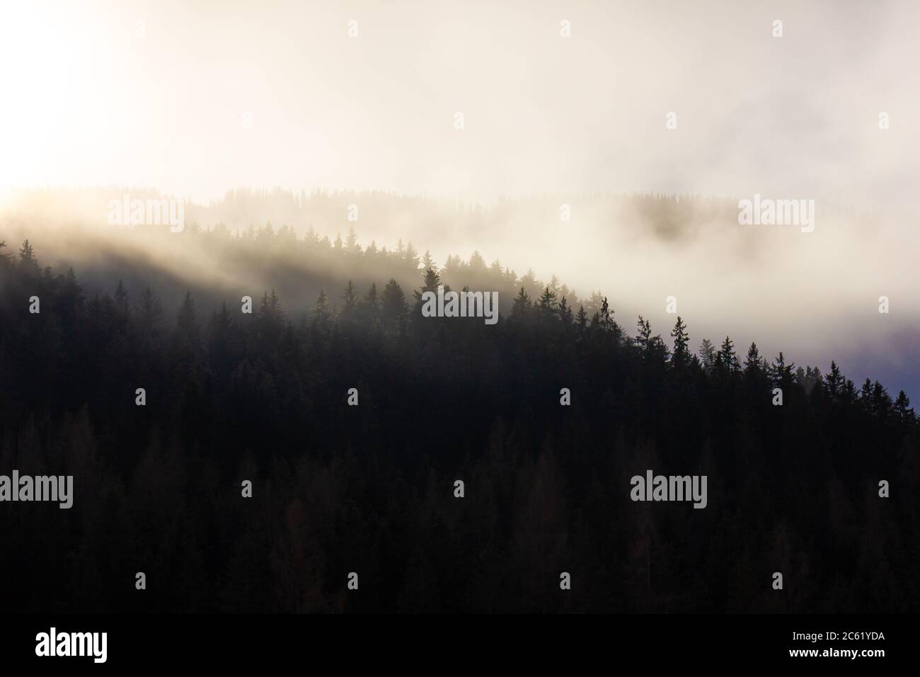 Clearing in mountain scenery hi-res stock photography and images - Alamy