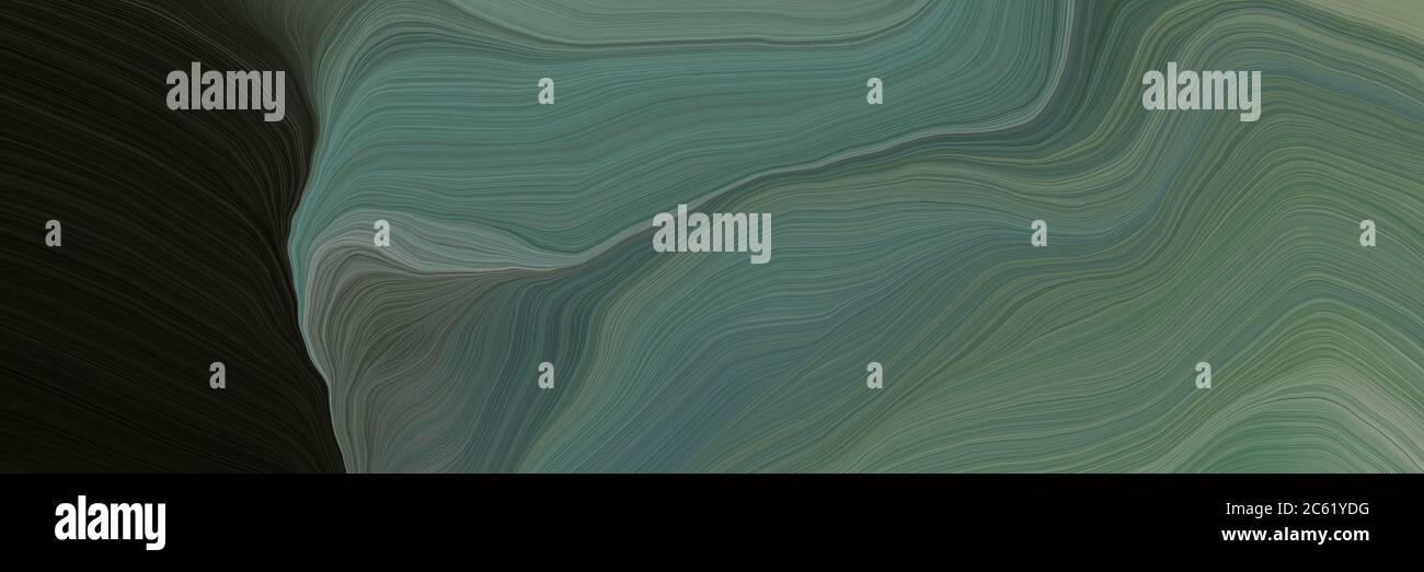 unobtrusive header with colorful modern soft curvy waves background ...