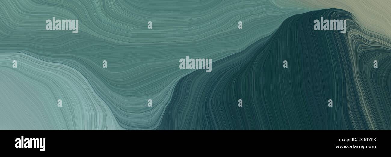 unobtrusive elegant contemporary waves illustration with dim gray, very ...