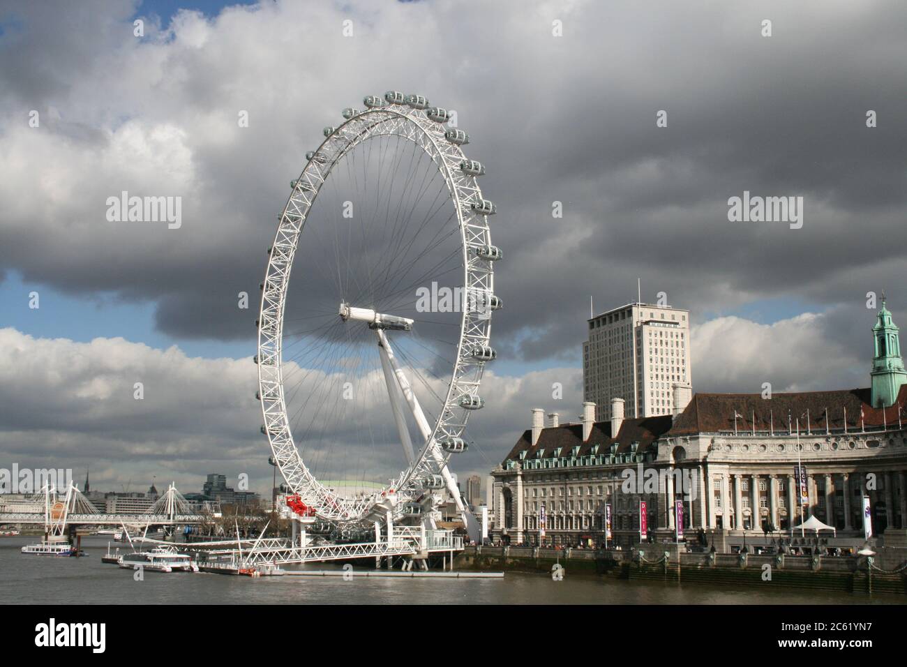 Millenium Wheel In LOndon Stock Photo - Alamy