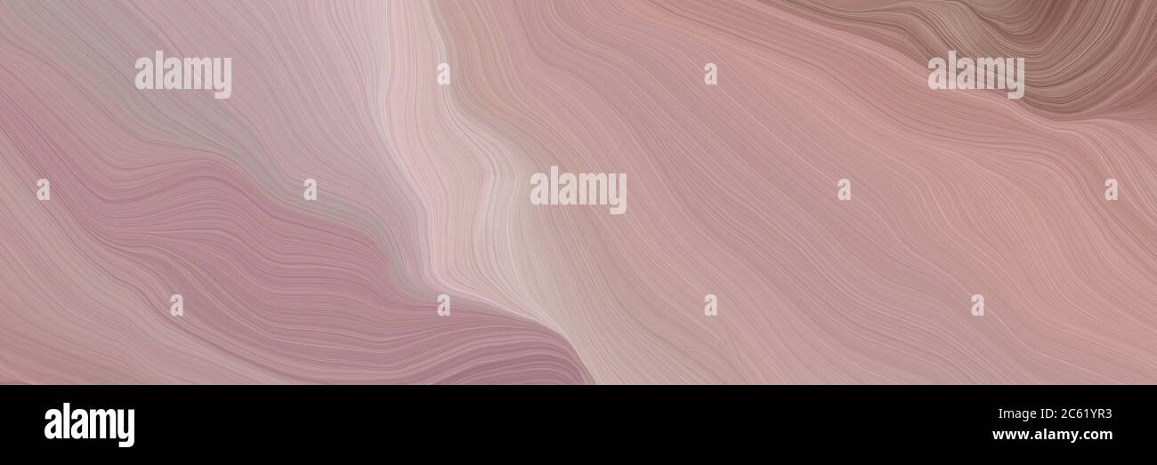 unobtrusive banner with colorful modern waves background design with ...