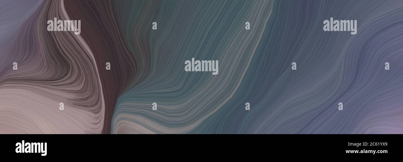 unobtrusive header with elegant contemporary waves illustration with ...