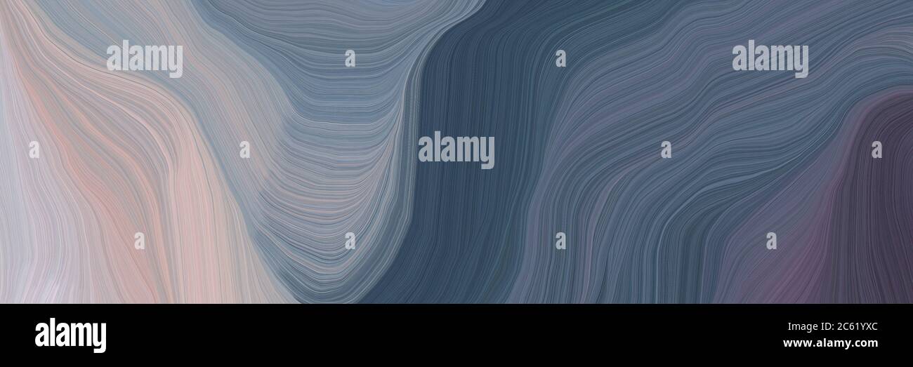 unobtrusive header with colorful contemporary waves illustration with ...