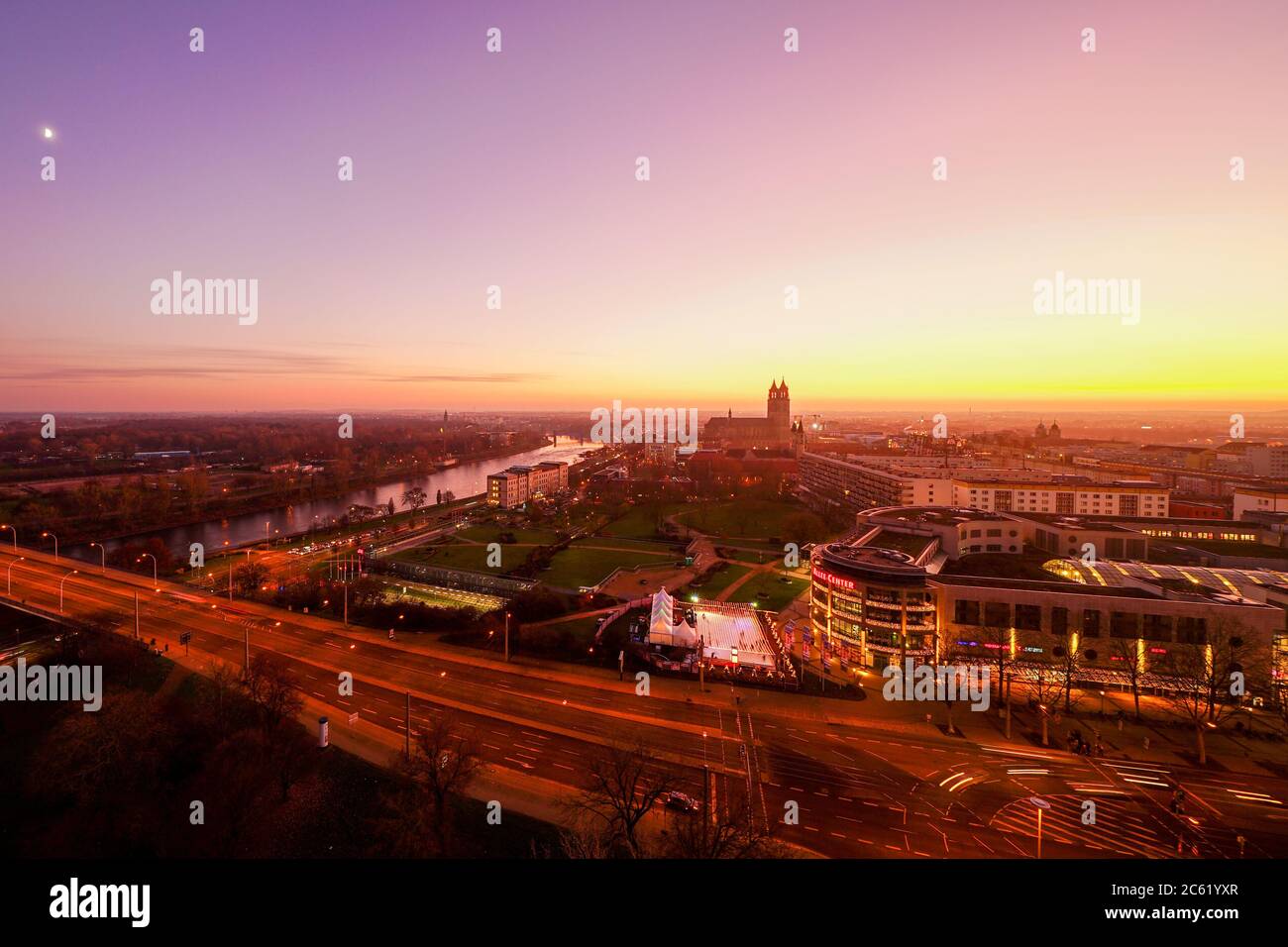 Magdeburg, Capital City of Saxony Anhalt in Germany Stock Photo - Alamy