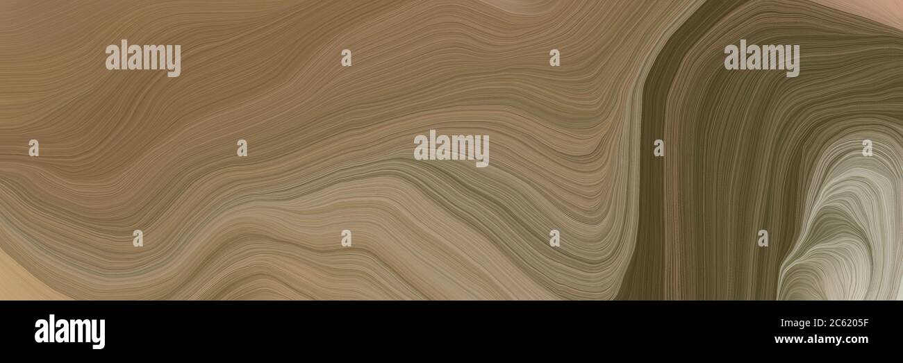 inconspicuous banner with colorful modern waves background design with ...