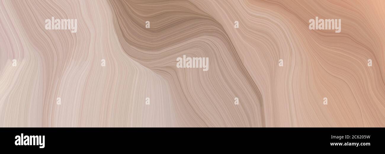 unobtrusive banner with elegant modern soft swirl waves background ...