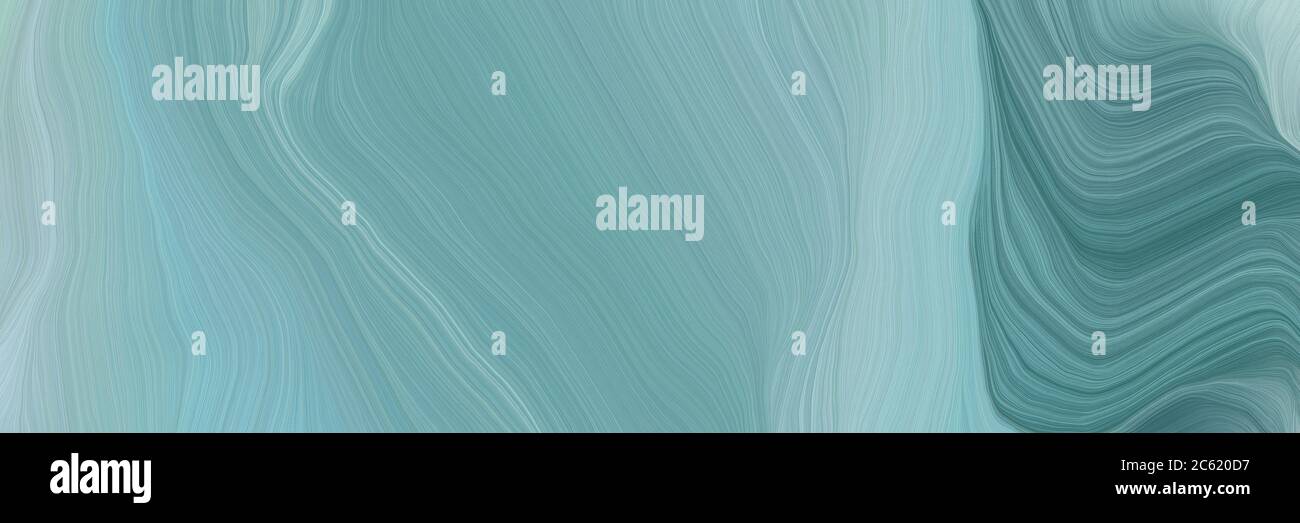 unobtrusive header with colorful abstract waves illustration with cadet ...