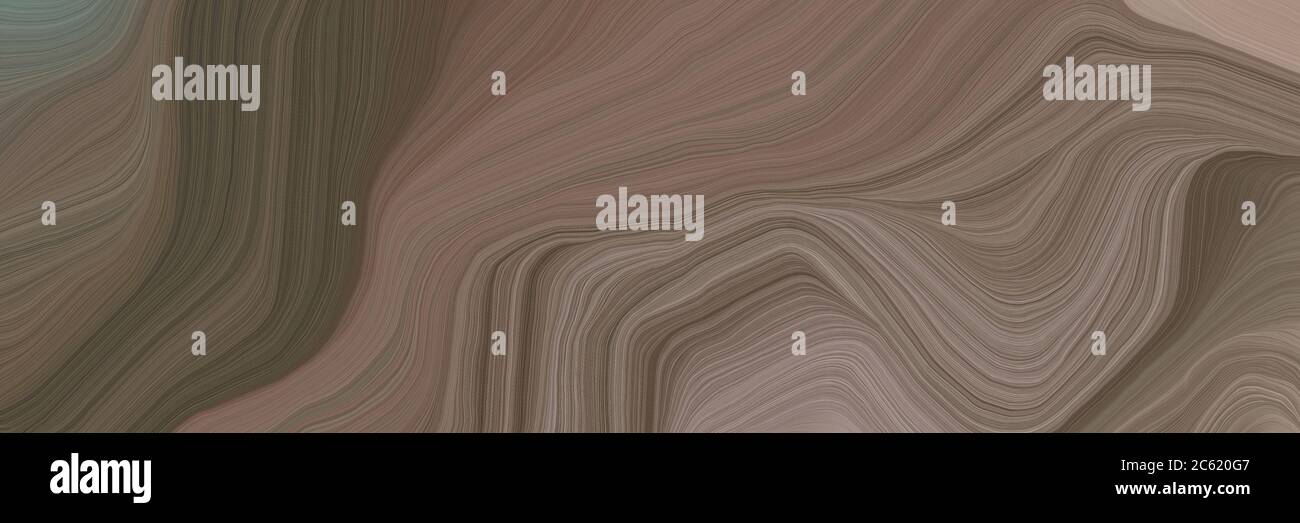 unobtrusive header with elegant abstract waves design with pastel brown ...