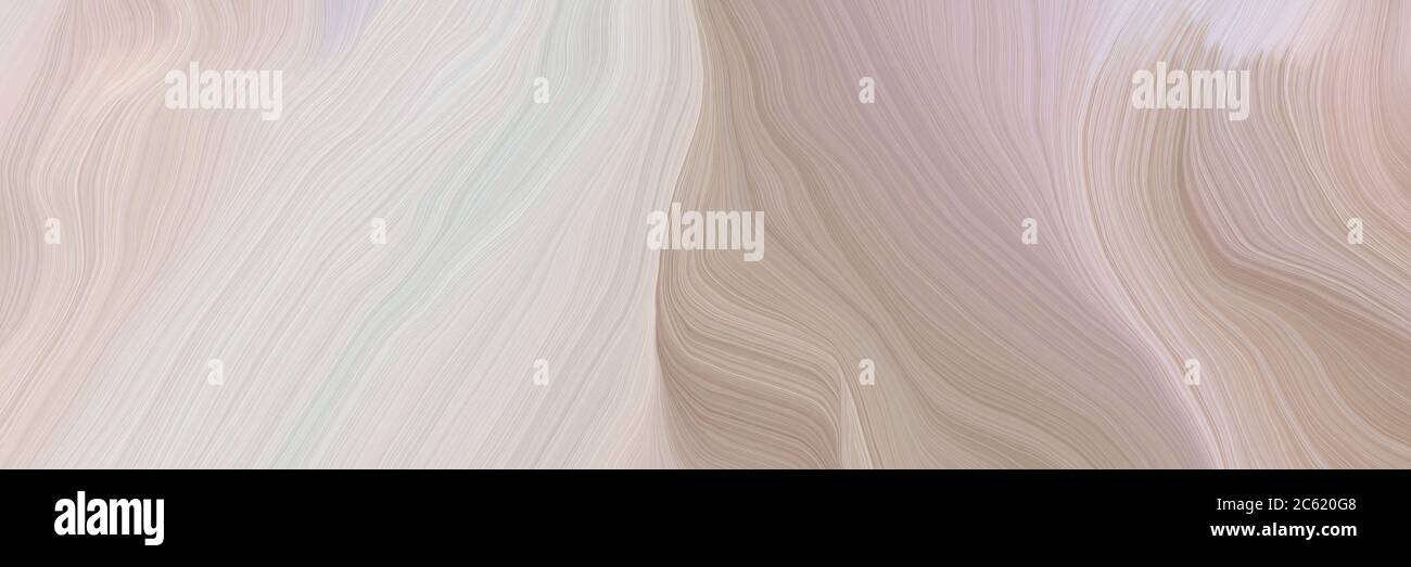 unobtrusive banner with elegant modern curvy waves background design ...