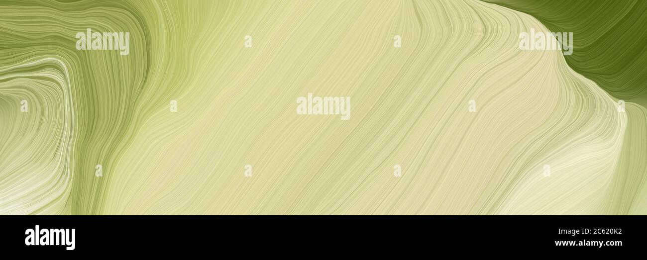 unobtrusive banner with elegant contemporary waves design with tan ...