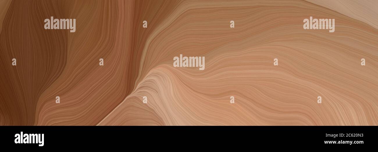 inconspicuous elegant modern curvy waves background illustration with ...