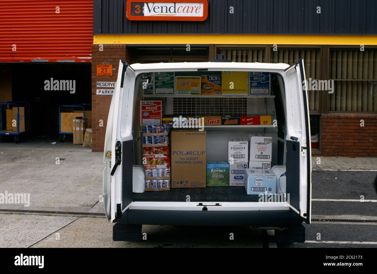 Loading van food hi-res stock photography and images - Alamy