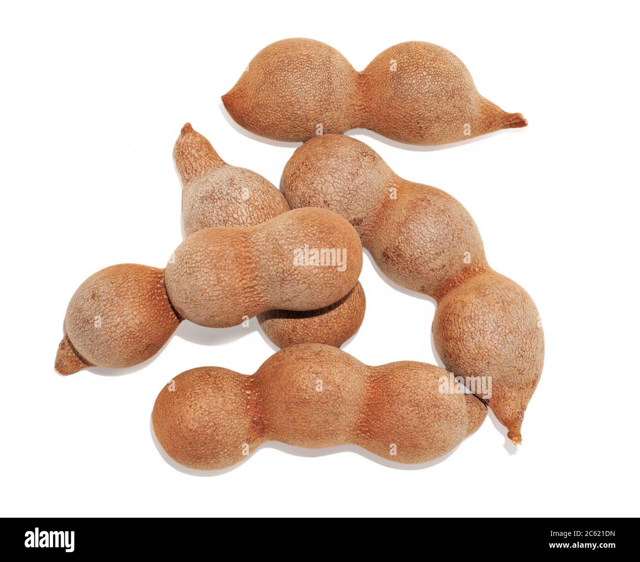 tarmarind fruit isolated on white background Stock Photo - Alamy