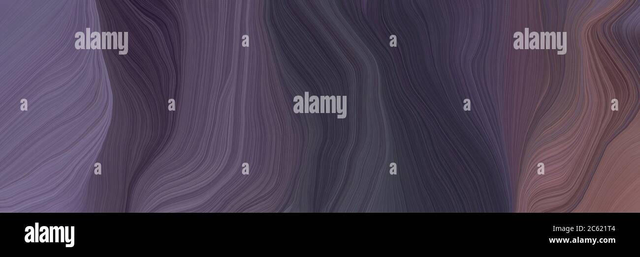 unobtrusive banner with elegant modern waves background design with old ...