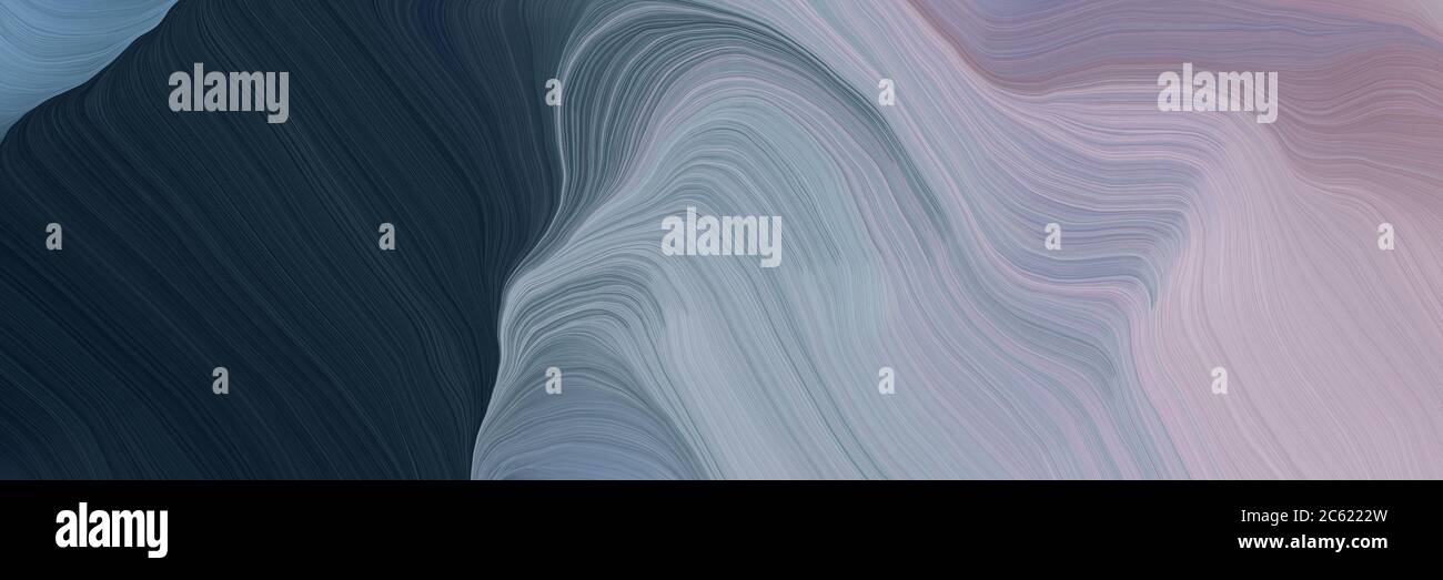 inconspicuous elegant smooth swirl waves background design with dark ...