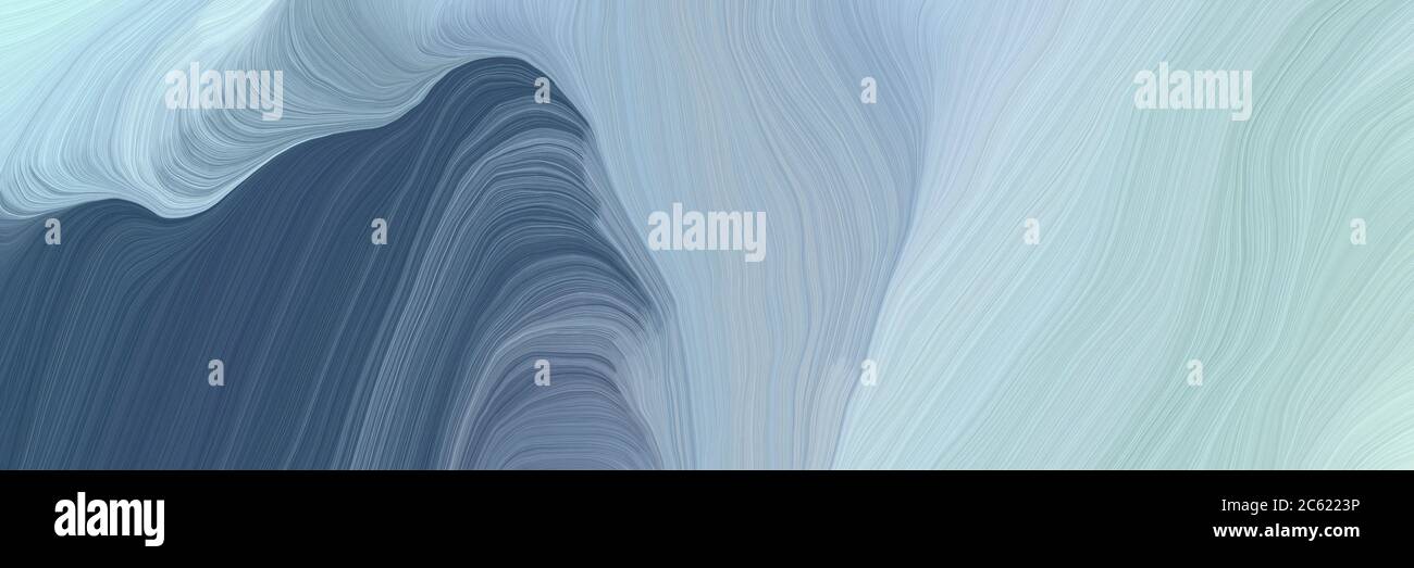 unobtrusive banner with colorful smooth swirl waves background design ...