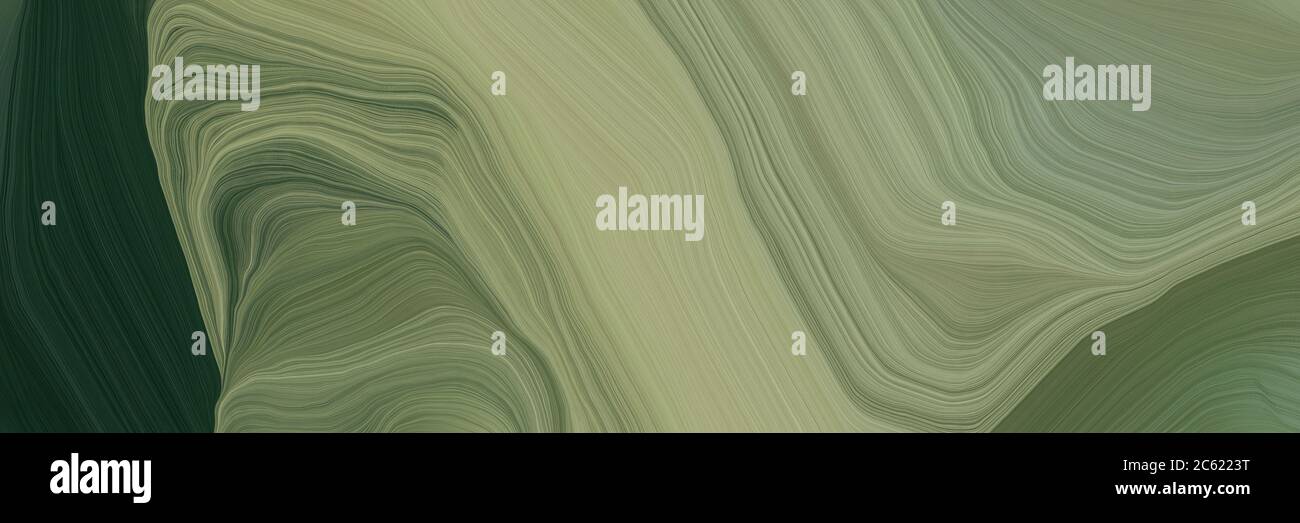 unobtrusive banner with colorful modern soft swirl waves background ...