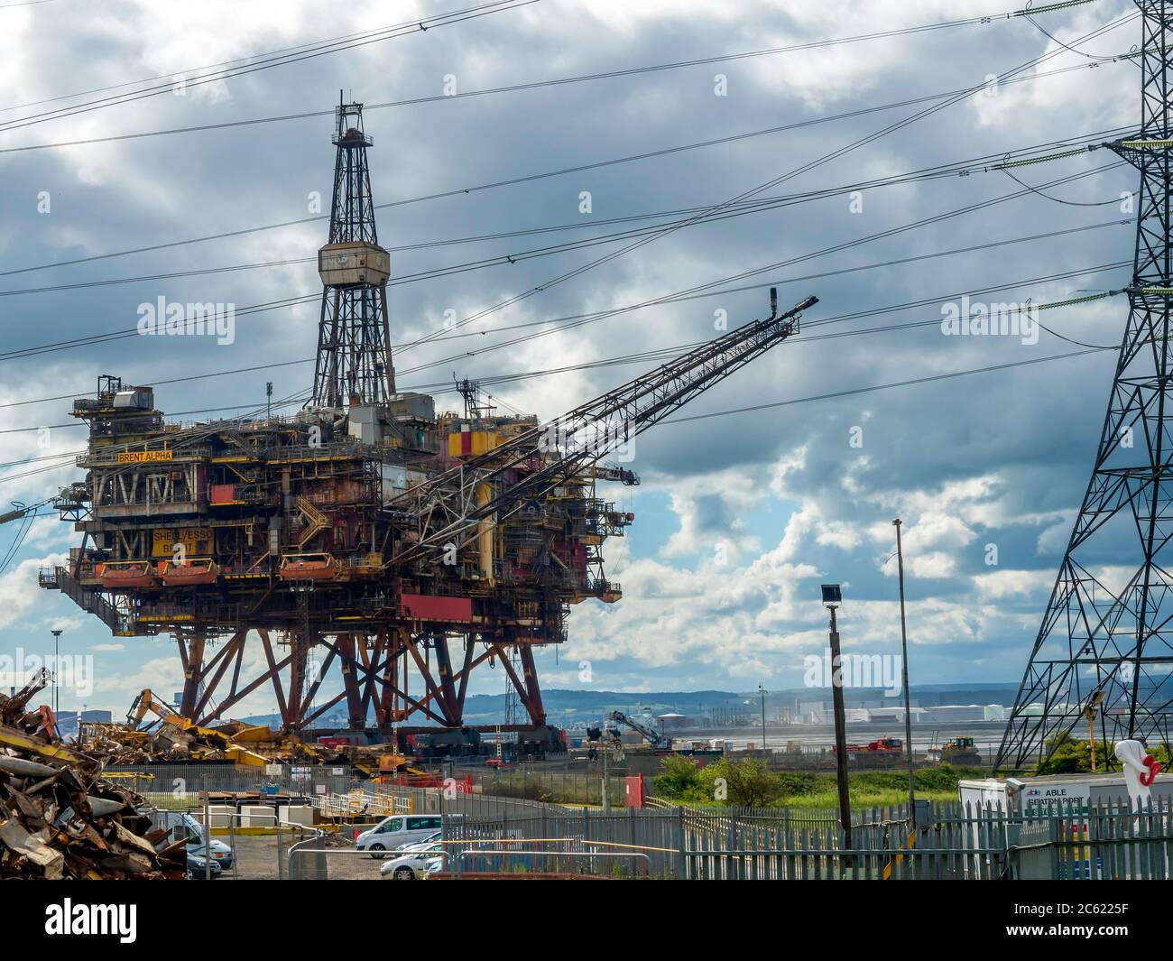 Shell oil north sea 2020 hi-res stock photography and images - Alamy