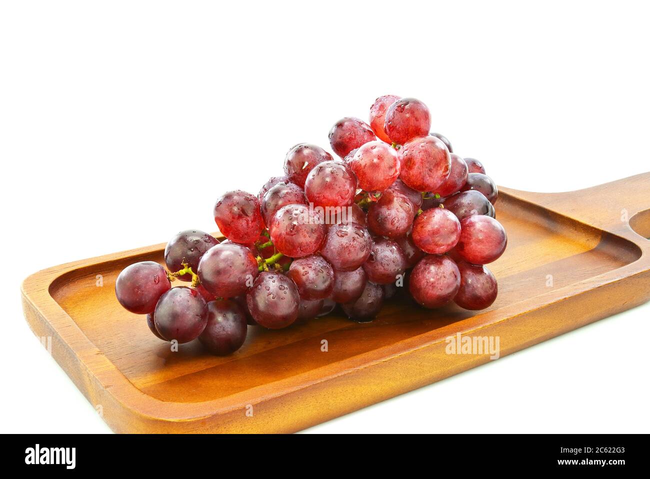 fresh grapes isolated on white background Stock Photo - Alamy