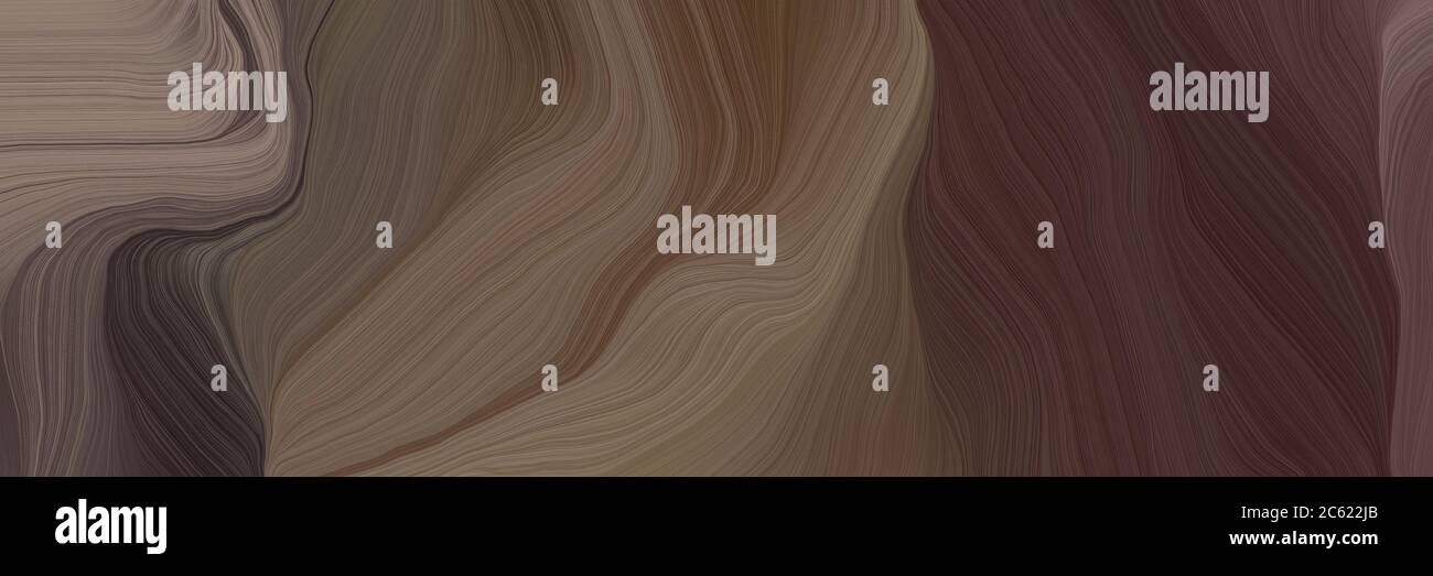 inconspicuous header with colorful modern soft curvy waves background ...