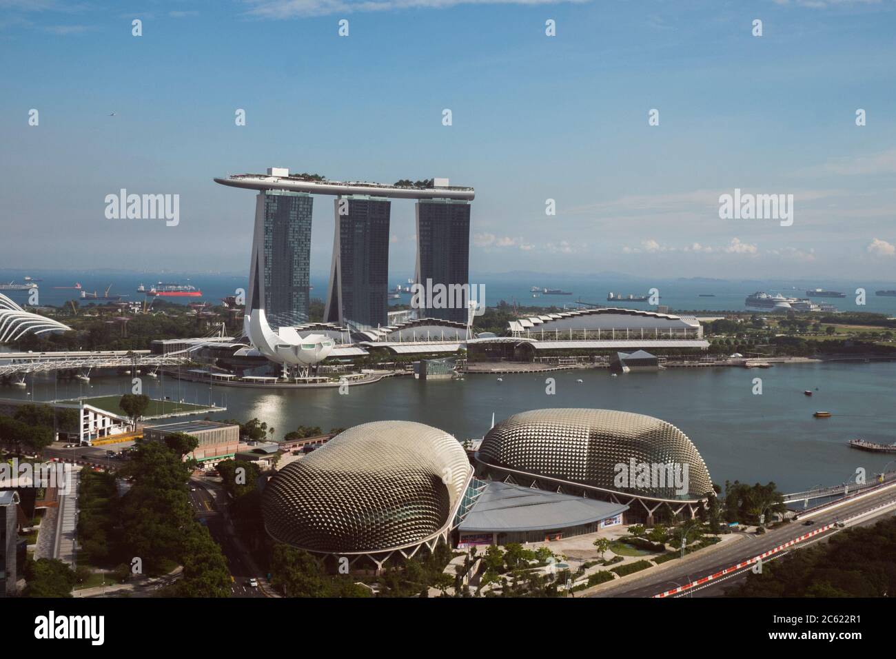 Outstanding view at the city of Singapore, Singapore Stock Photo - Alamy