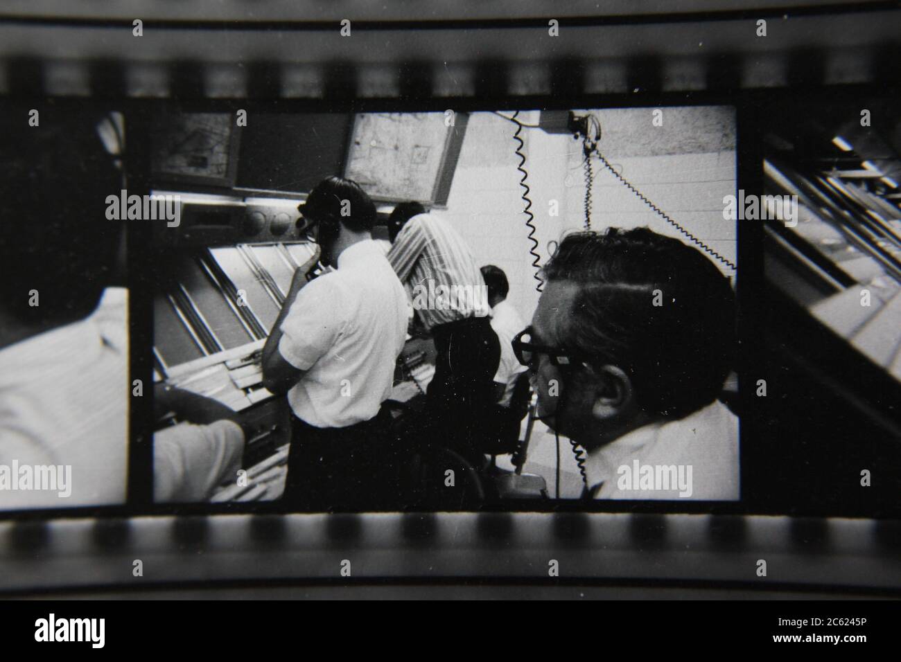 Fine 70s vintage contact print black and white photography of a ...