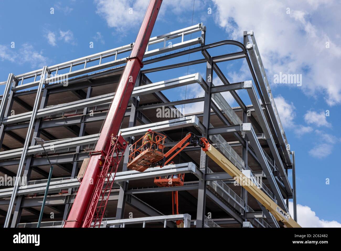 The new Broadmarsh Car Park and Library Development in Nottingham City ...
