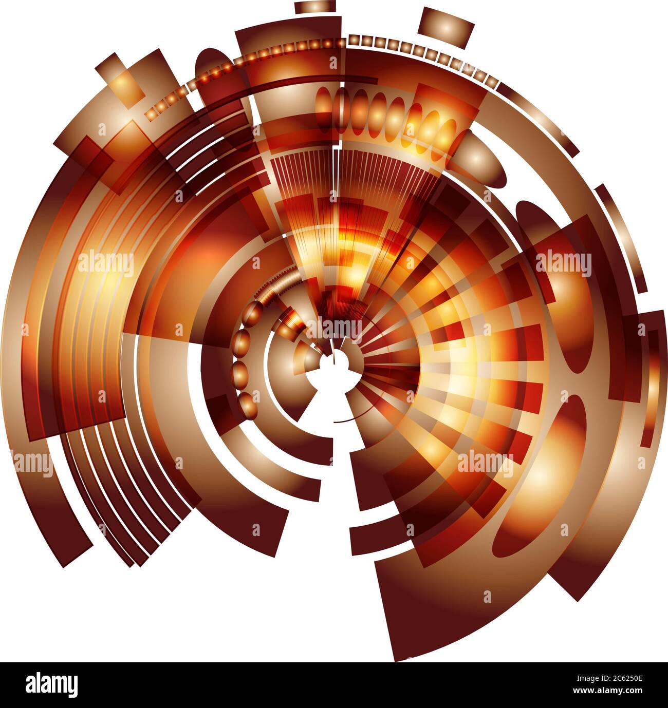 abstract technology circle Stock Photo - Alamy