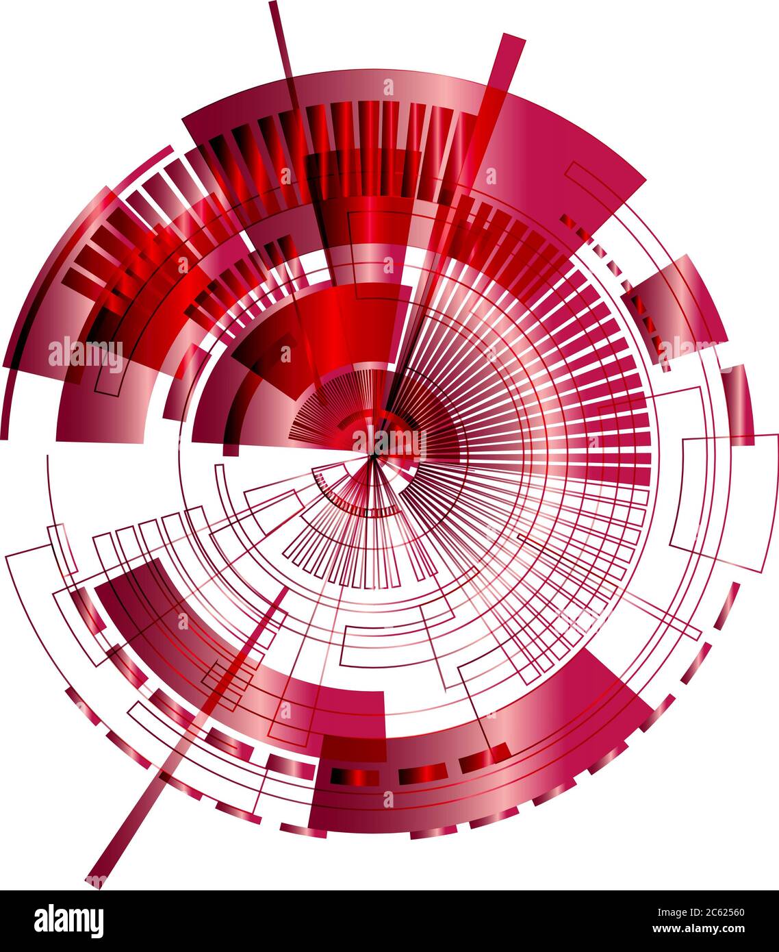 Abstract circle technology concept hi-res stock photography and images ...