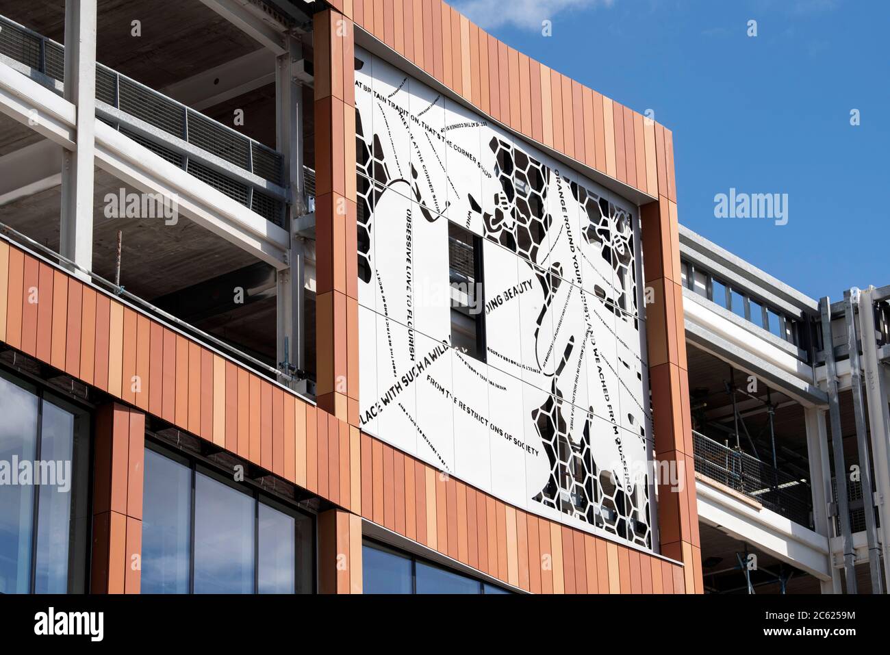 The new Broadmarsh Car Park and Library Development in Nottingham City ...