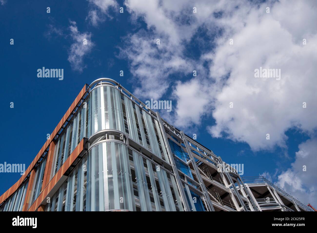 The new Broadmarsh Car Park and Library Development in Nottingham City ...