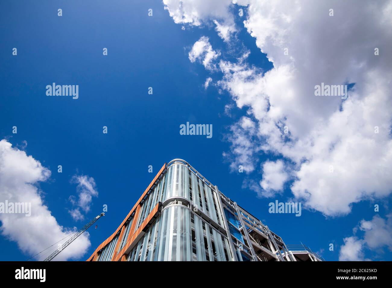 The new Broadmarsh Car Park and Library Development in Nottingham City ...