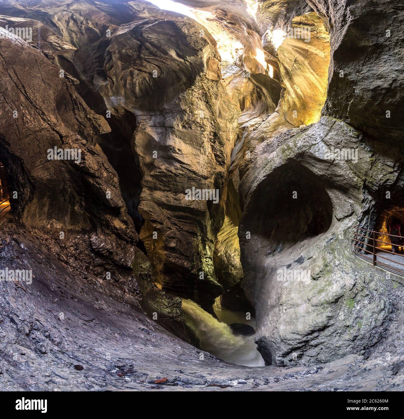 Tourism trummelbach falls hi-res stock photography and images - Alamy