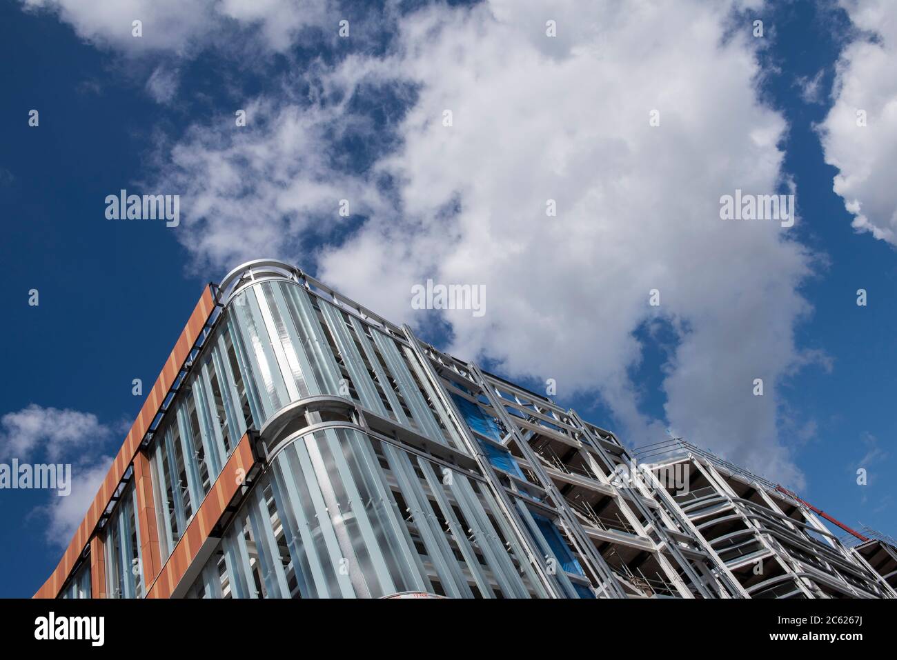 The new Broadmarsh Car Park and Library Development in Nottingham City ...