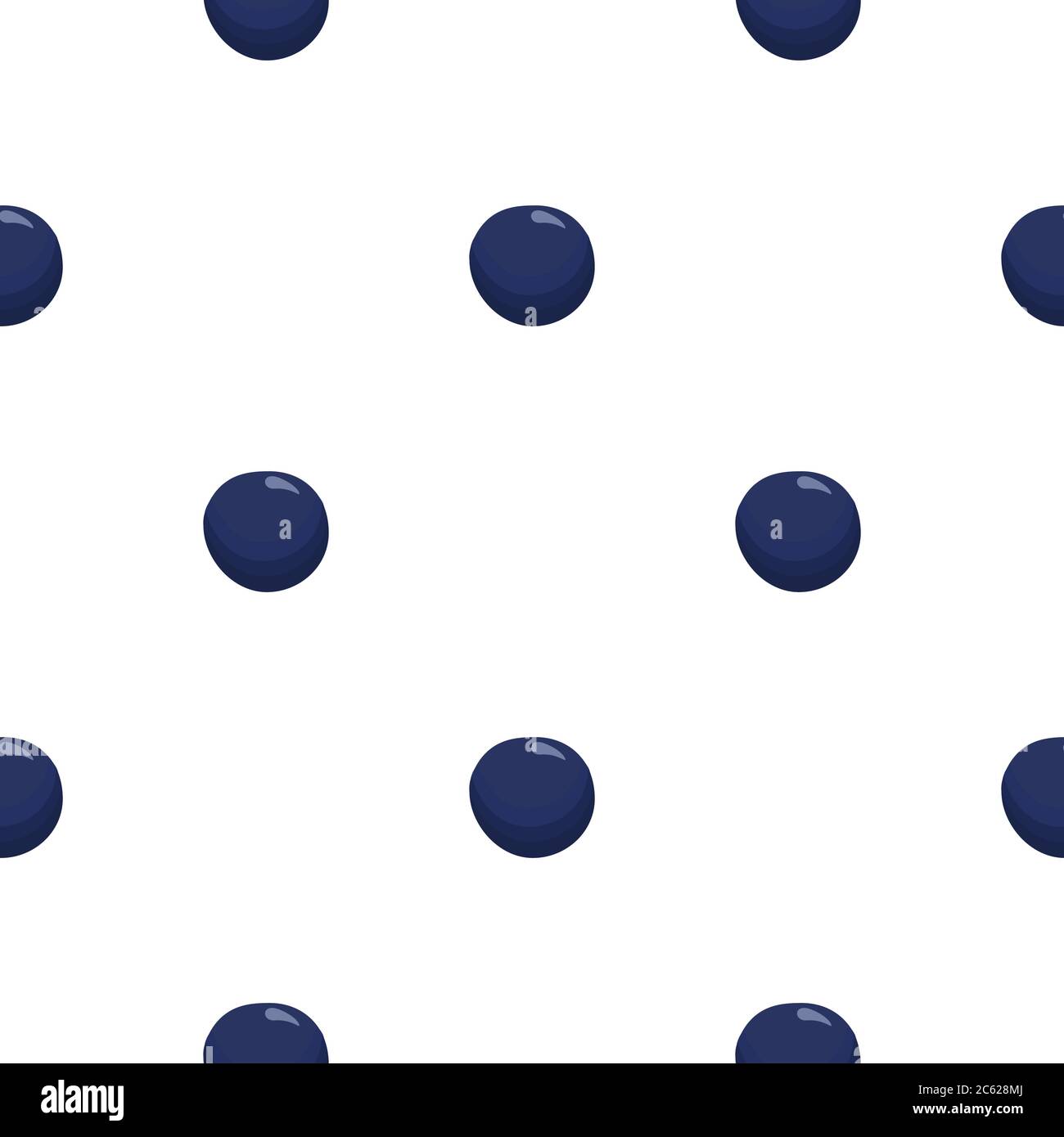 Theme big colored seamless blueberry, bright berry pattern for seal ...