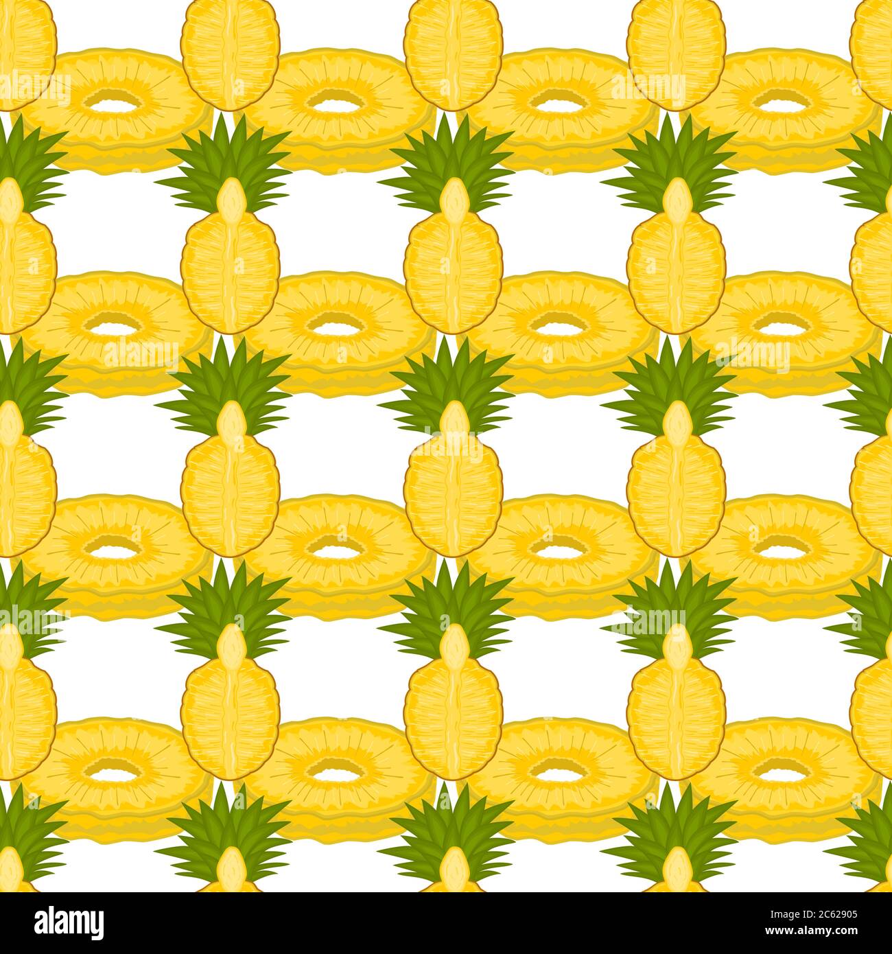 Pineapple skin texture Stock Vector Images - Alamy