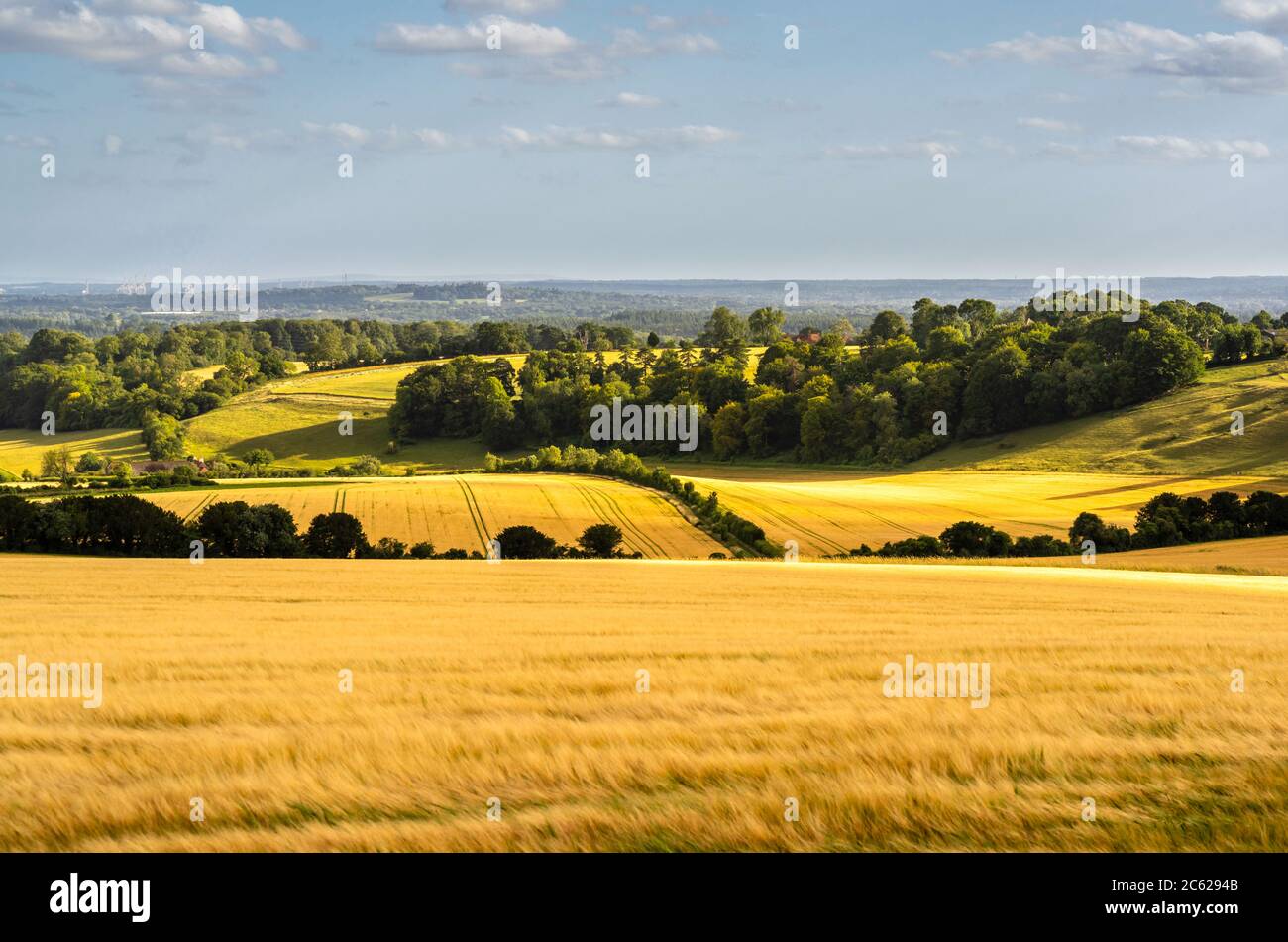 Surrounding rolling countryside hi-res stock photography and images - Alamy