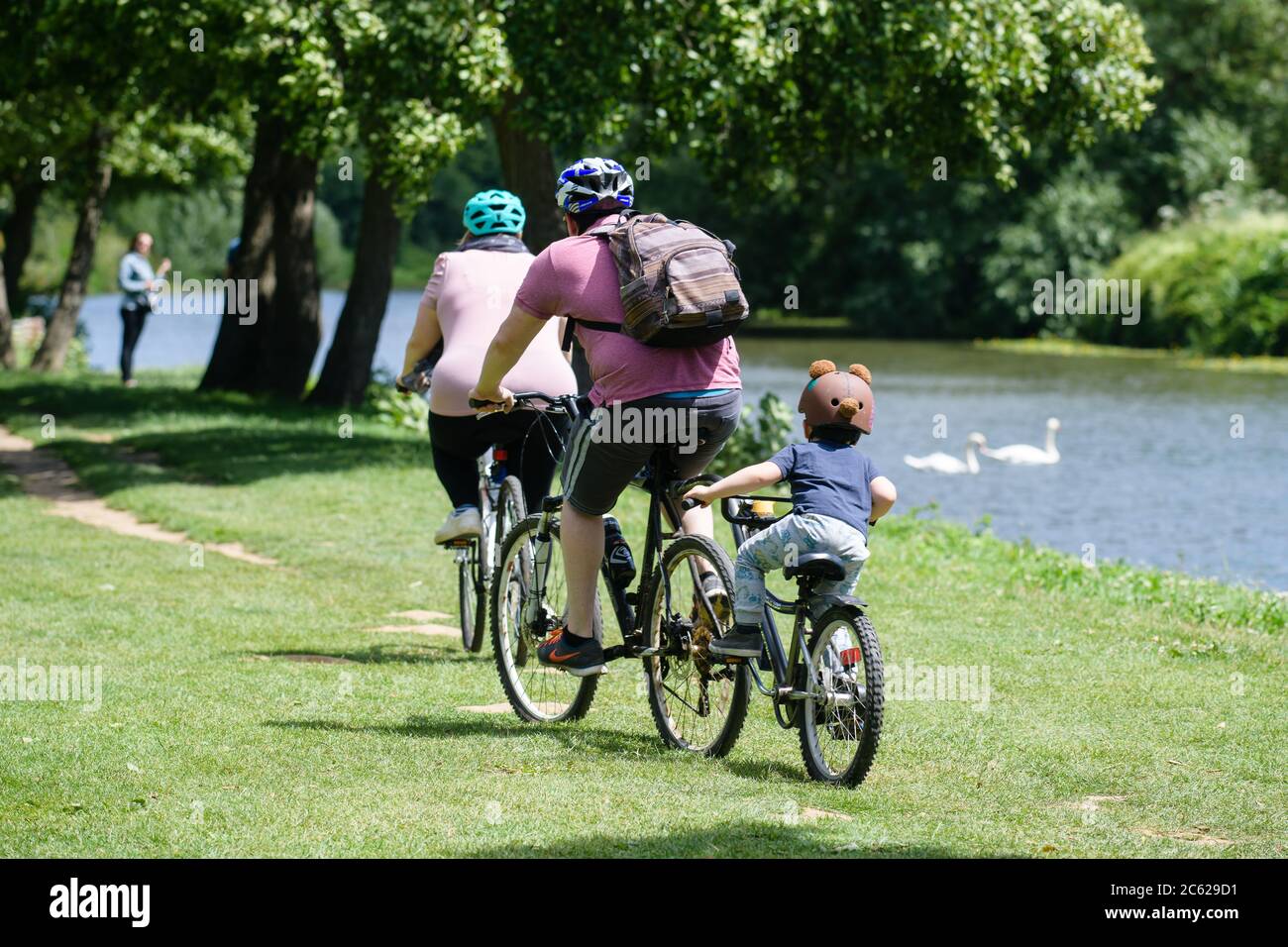 Child fun on cycle hi-res stock photography and images - Alamy