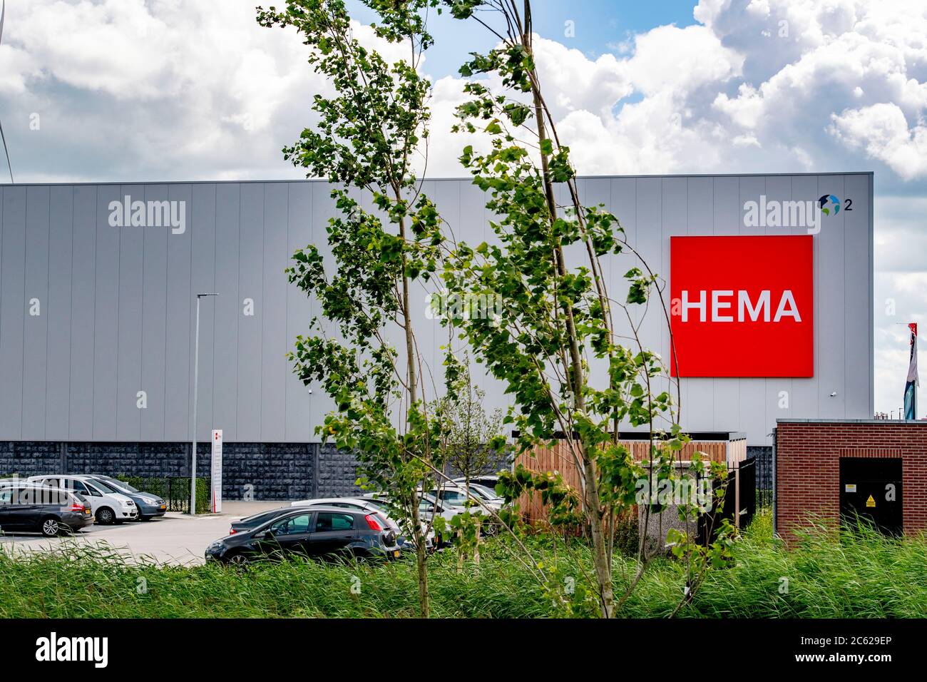 An exterior view of Hema retail company.HEMA is growing and has ...