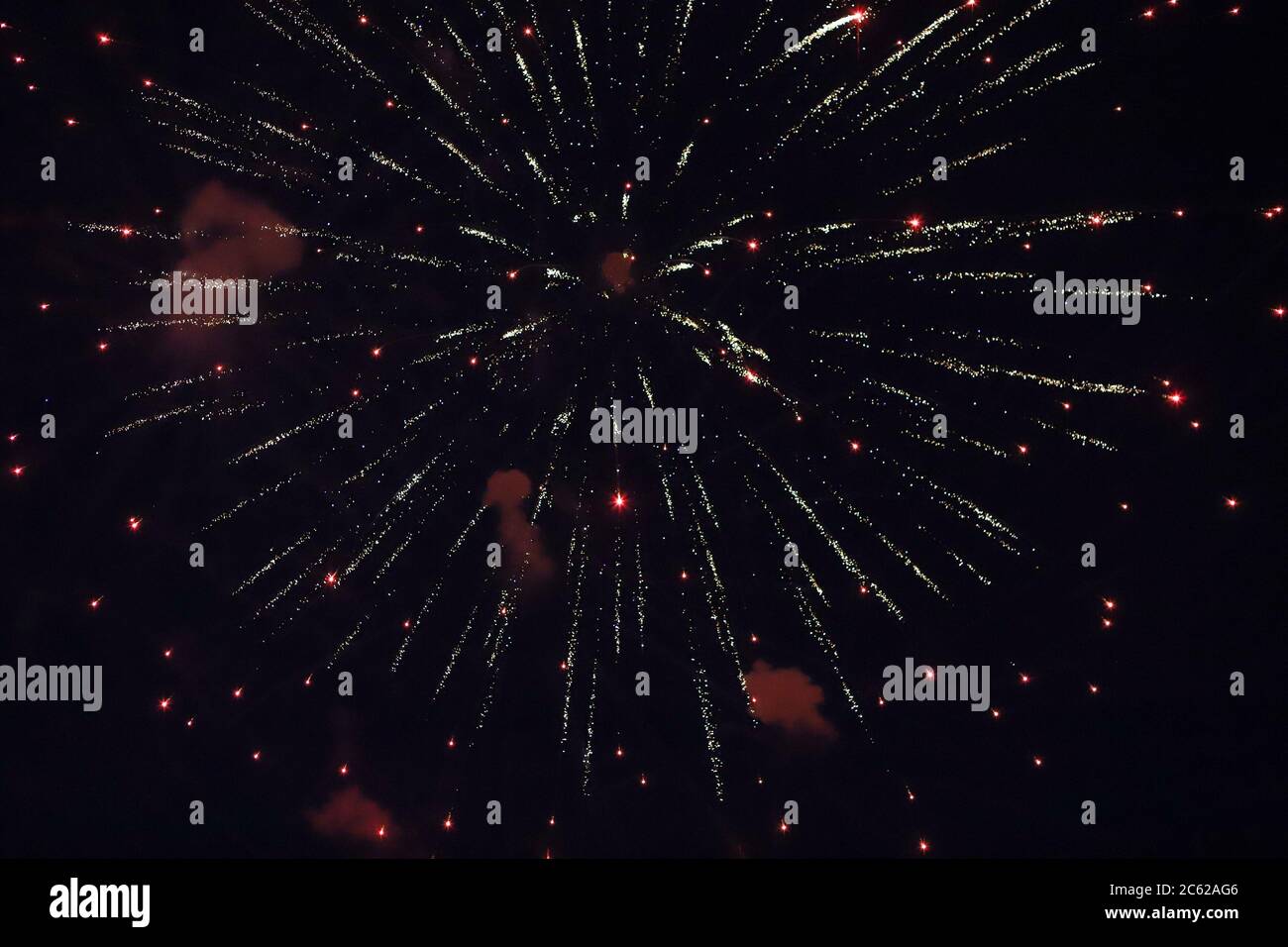 Fireworks isolated black background hi-res stock photography and images ...