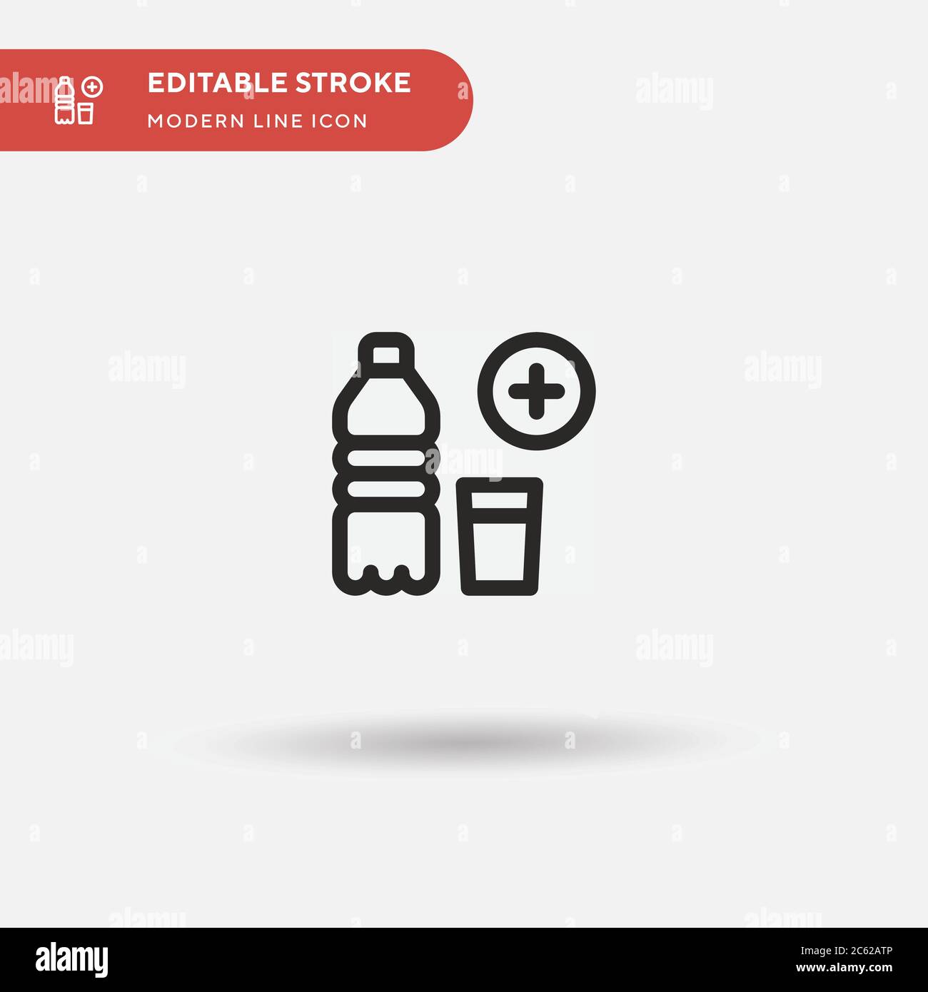 Water Simple vector icon. Illustration symbol design template for web ...