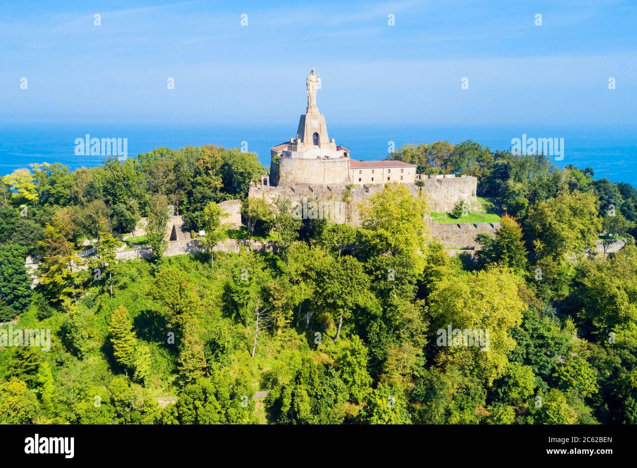 Mota castle san sebastian hi-res stock photography and images - Alamy