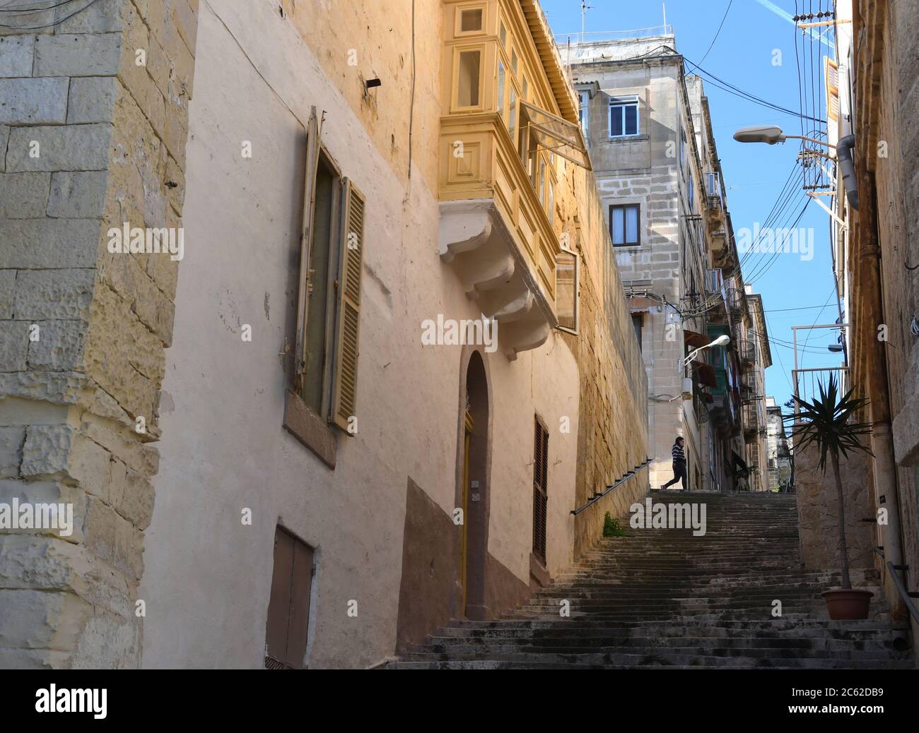 Senglea, Malta. 21st Feb, 2020. Many homes in Senglea, Malta, across ...