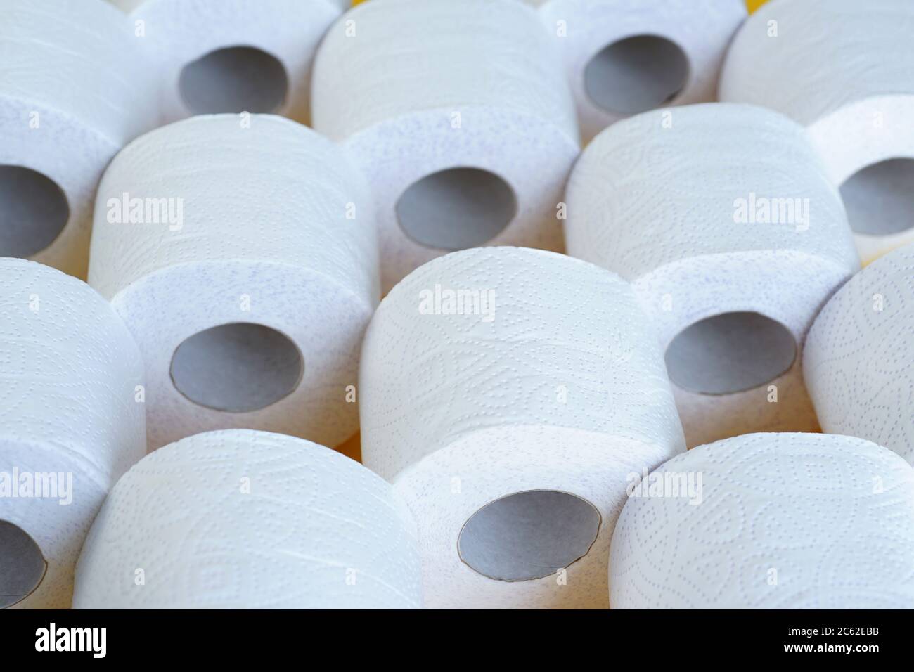 rolls of blank slip paper Stock Photo - Alamy