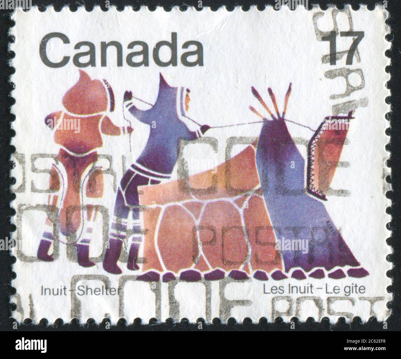 CANADA - CIRCA 1979: stamp printed by Canada, shows Summer Tent, Print ...