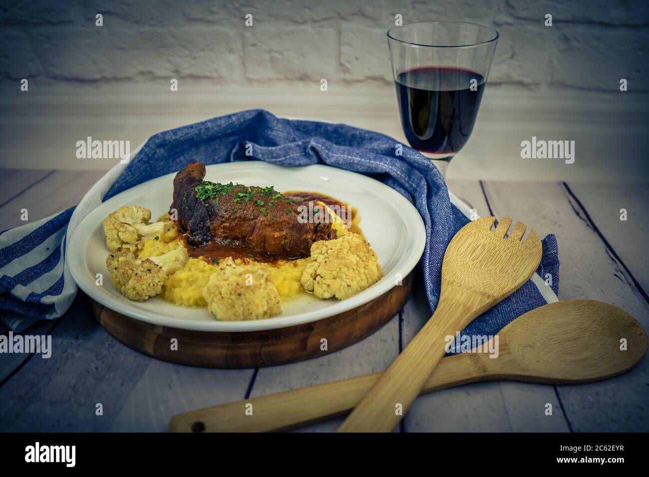 german beef roulade with spices Stock Photo - Alamy