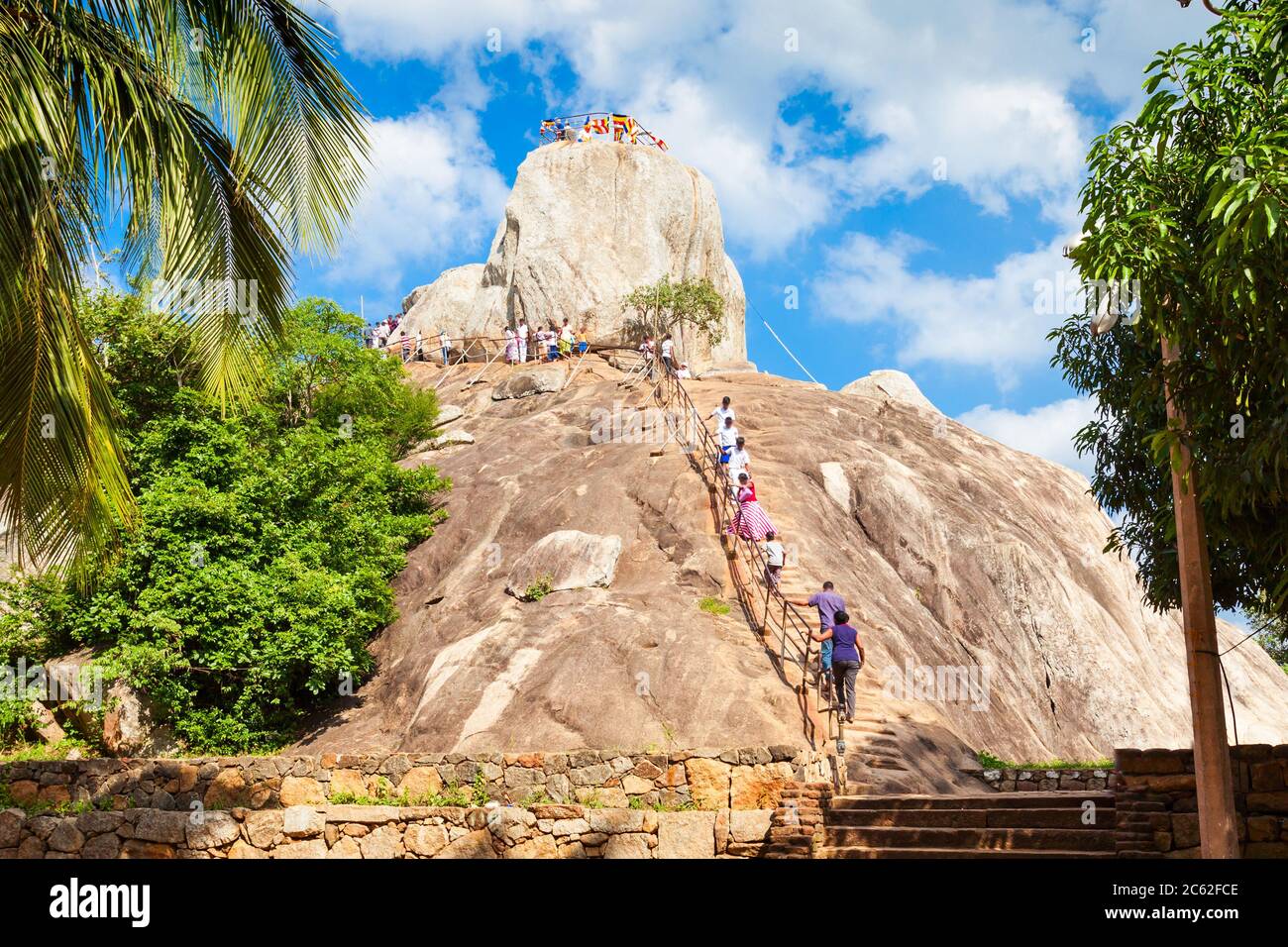 Mihintale Aradhana Gala or Meditation Rock at the Mihintale ancient ...