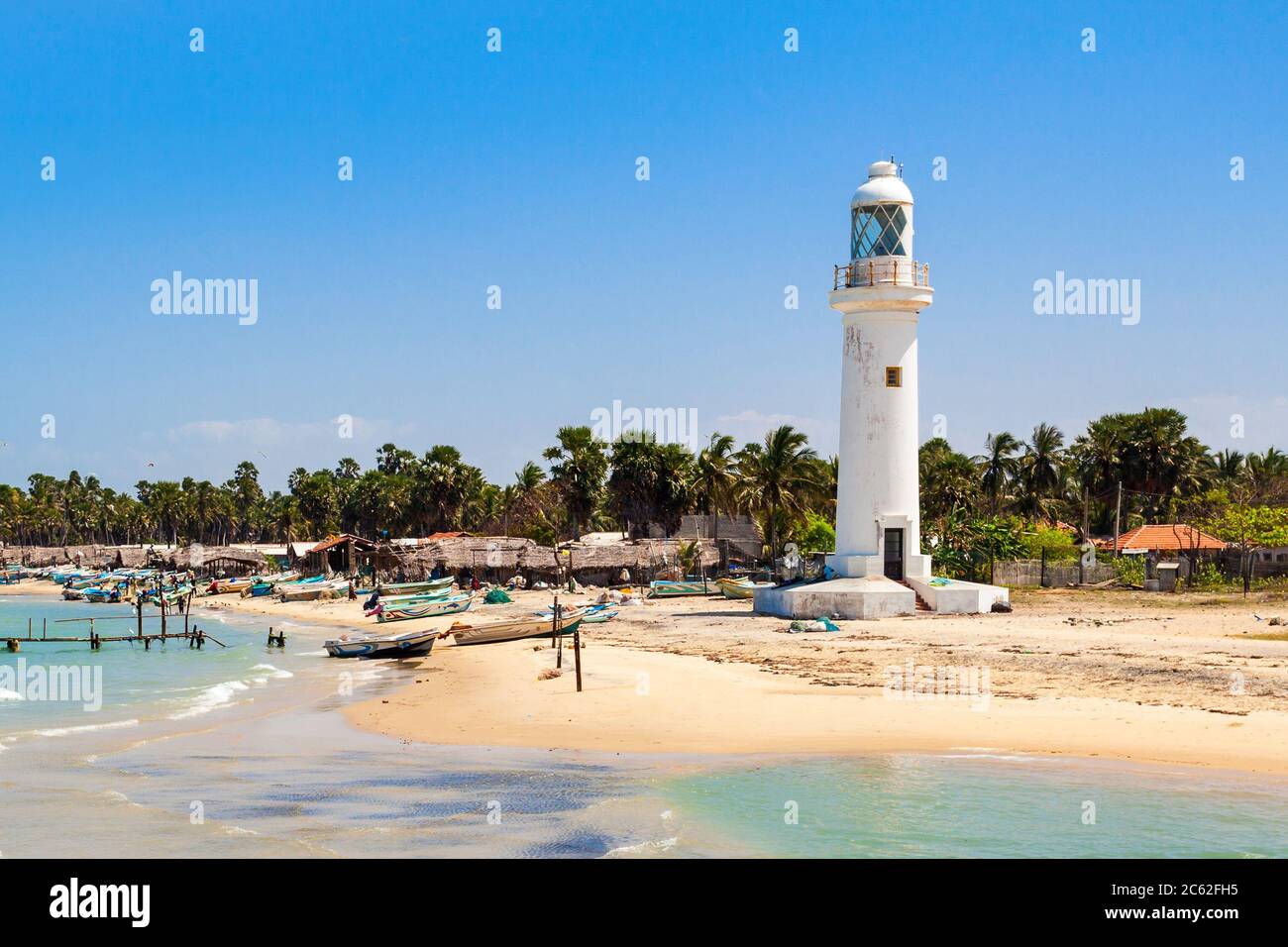 Talaimannar Lighthouse. Talaimannar is located on the northwestern ...