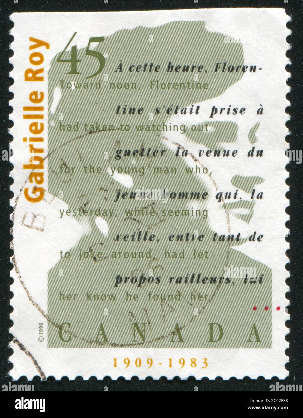 Gabrielle roy canada hi-res stock photography and images - Alamy
