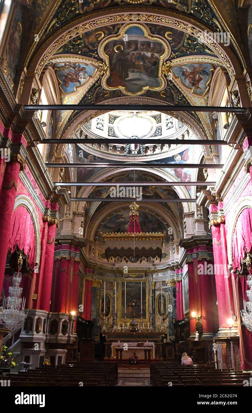 Valletta, Malta. 18th Feb, 2020. St. Paul is said to have been ...